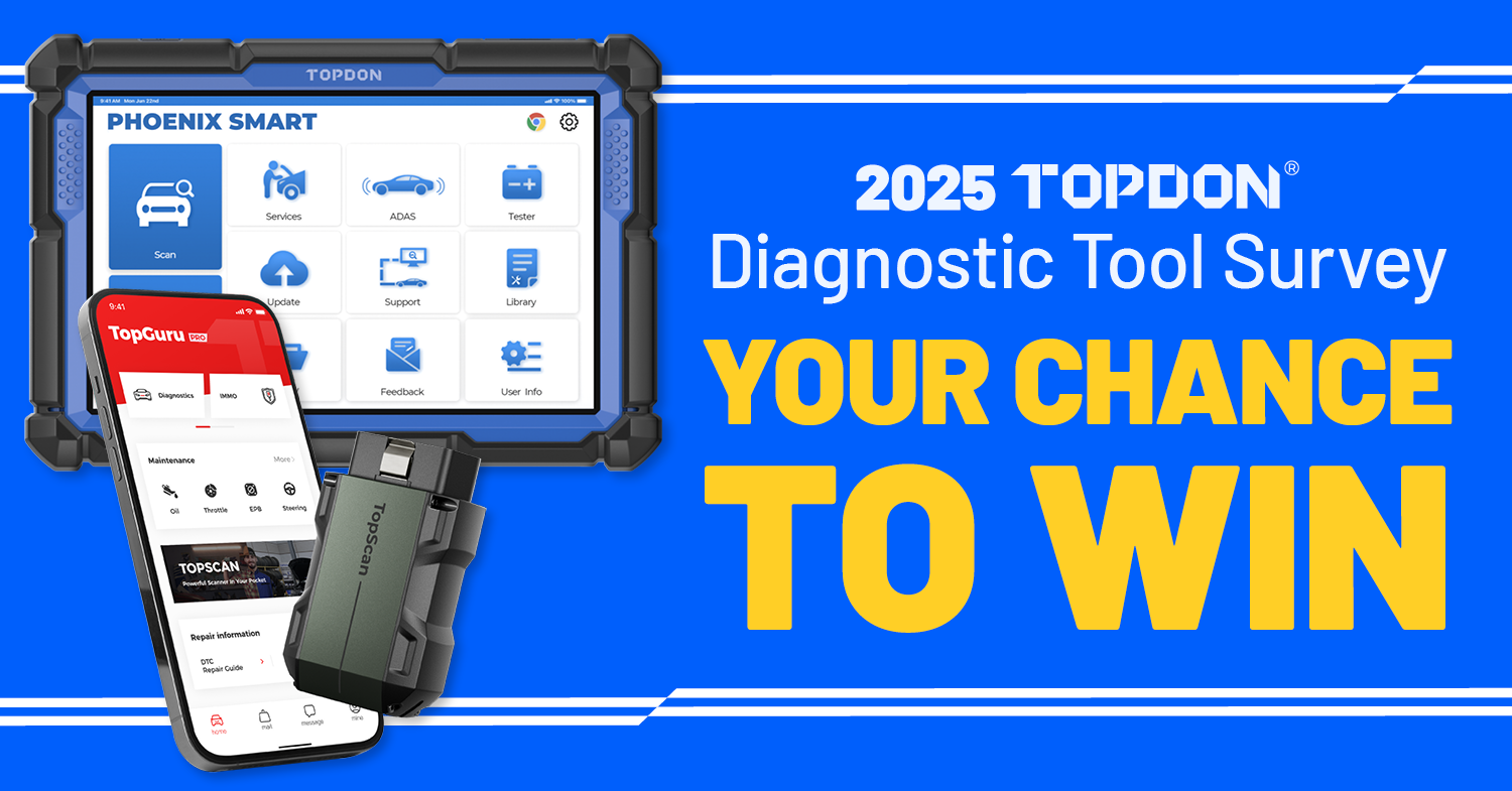 TOPDON 2025 Diagnostic Tool Survey | Win Phoenix Smart – TOPDON USA