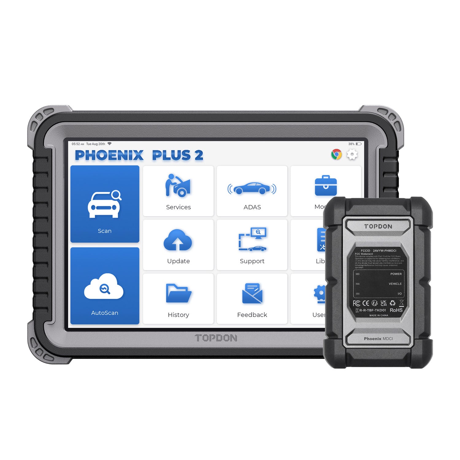 Phoenix Plus 2 – OE-Level Diagnostic Scan Tool with CAN-FD & Bi ...