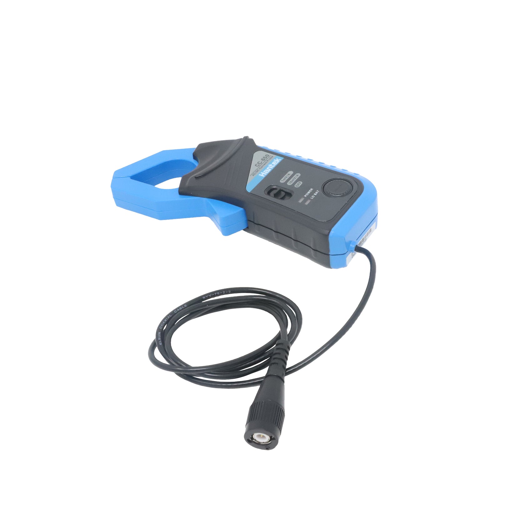 AC/DC Current Clamp, 400Hz Bandwidth, 1mV/10mA, 650A – TOPDON USA